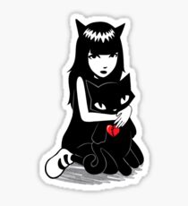 Emily the Strange Stickers | Redbubble