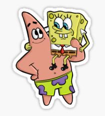 Spongebob and Patrick: Stickers | Redbubble