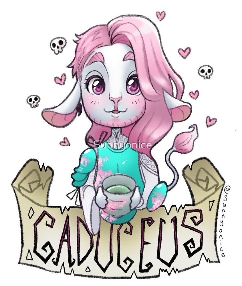 "Caduceus Clay Chibi " by Sunnyonice | Redbubble