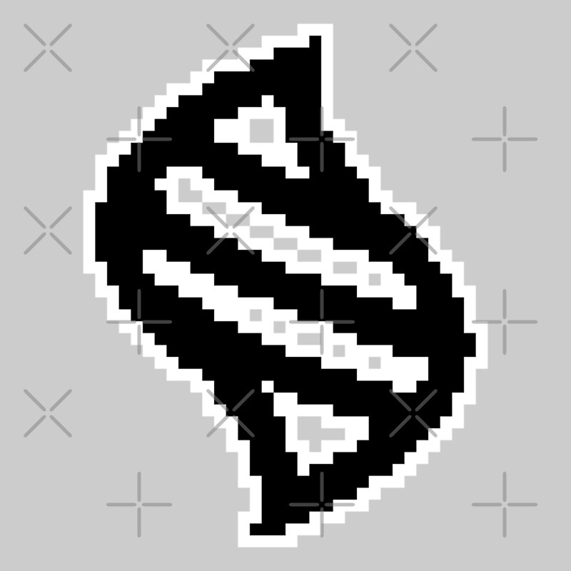 "Pixel Mega Evolution Symbol" by Leonidastee | Redbubble