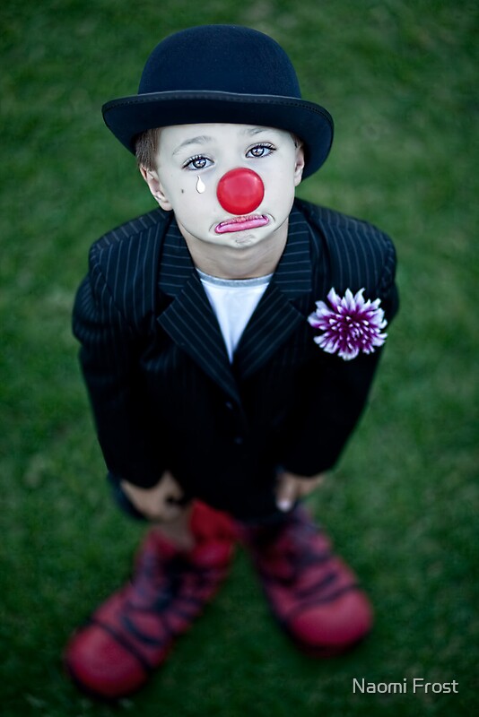 Tears Of A Clown By Naomi Frost Redbubble