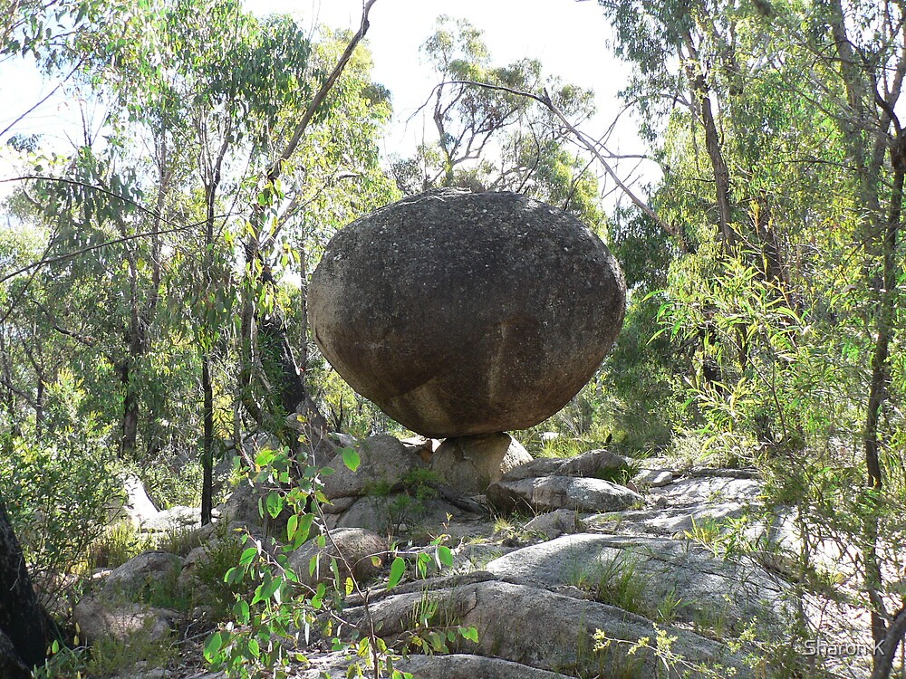 "Balancing Rock, Girraween National Park, NSW" by Sharon K | Redbubble