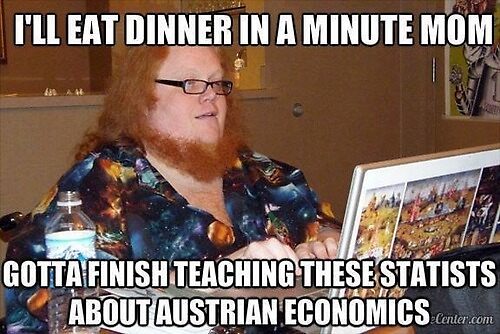 "Ancap ancapistan meme libertarian sticker" by mistyhyde | Redbubble