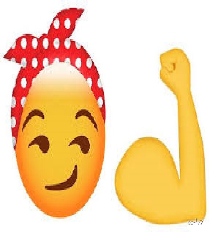 Emoji Strong By Tc 47 Redbubble