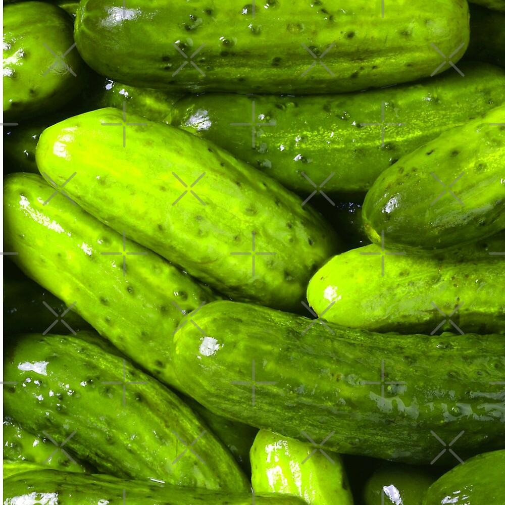 "Pickles Love Green Pickles " by mwagie | Redbubble