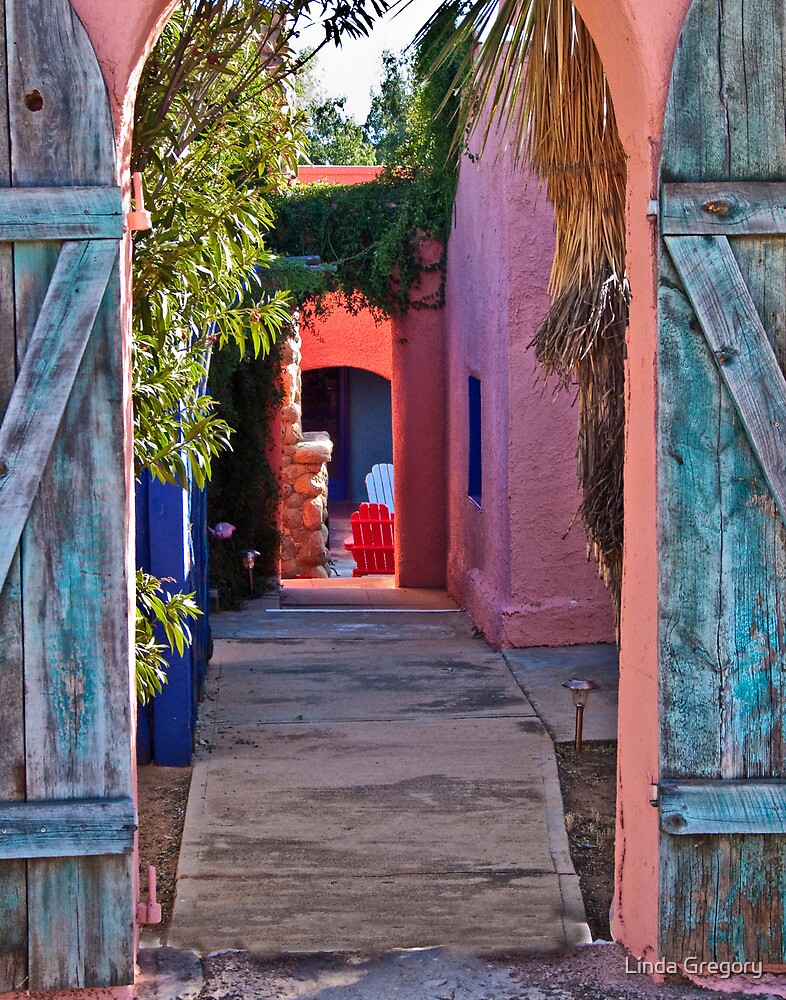 "Through The Gate" by Linda Gregory | Redbubble