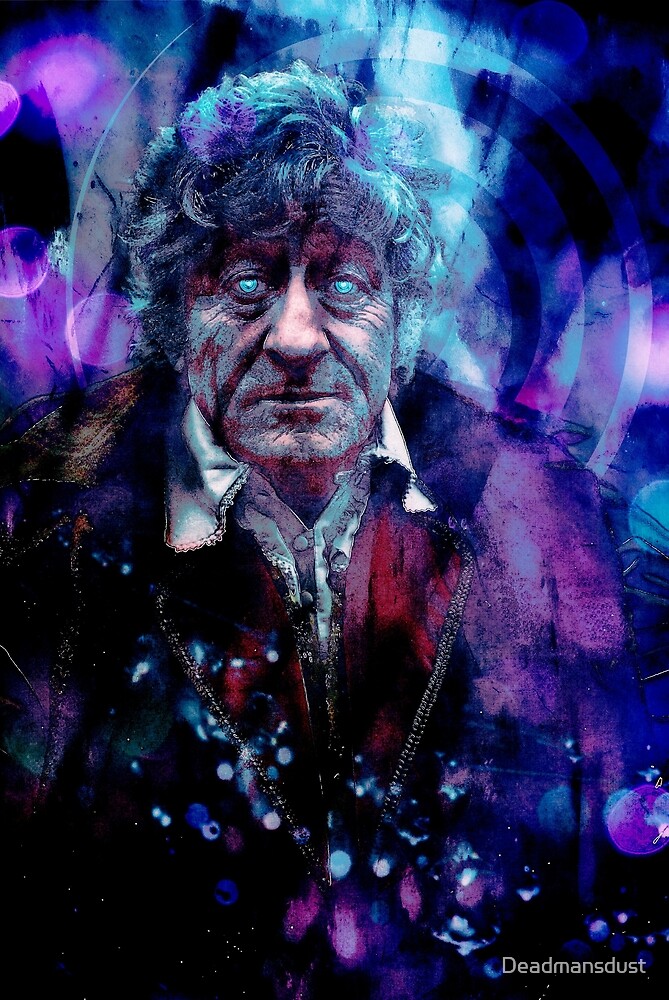 "The Third Doctor" by David Atkinson | Redbubble