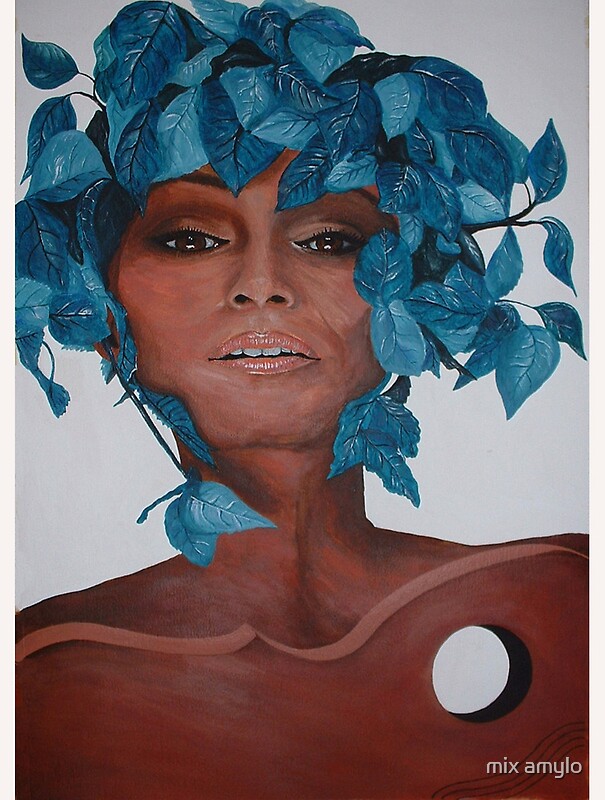 "leaf lady" by mix amylo | Redbubble