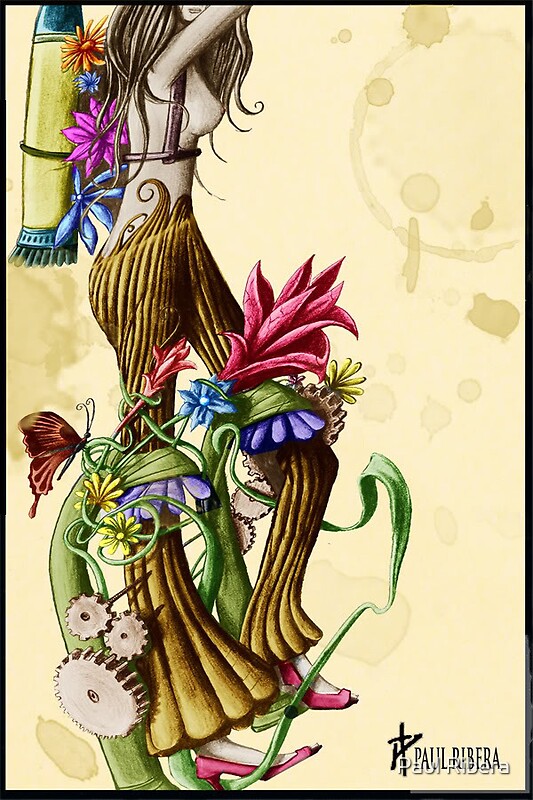 "Rocket Woman" by Paul Ribera | Redbubble