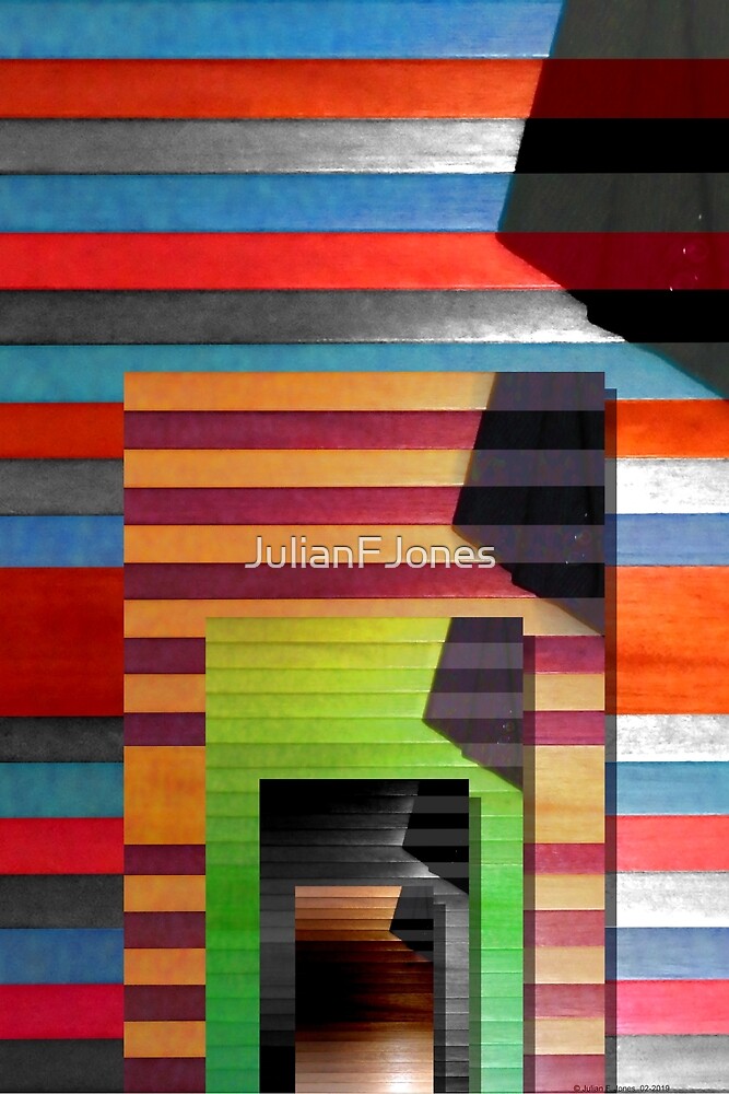 "The Problem with Perspective 24a, collage, art print." by JulianFJones ...