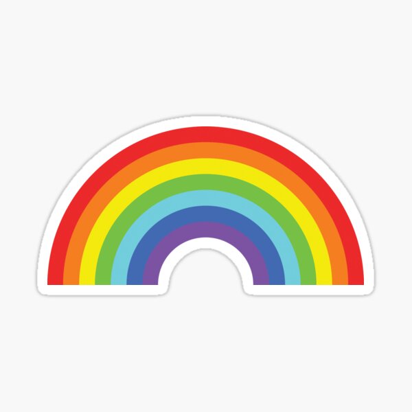 Rainbow Stickers | Redbubble