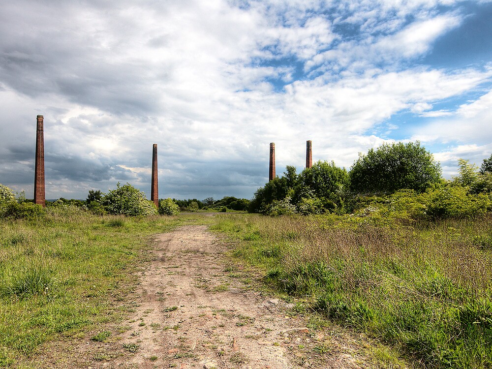 "Watnall Colliery & Brickyard (R.I.P.)" by Chris Bunce | Redbubble
