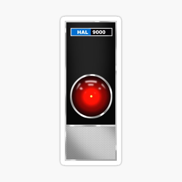 Hal 9000 Stickers | Redbubble