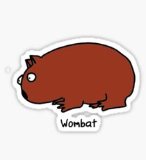 Wombat Stickers | Redbubble