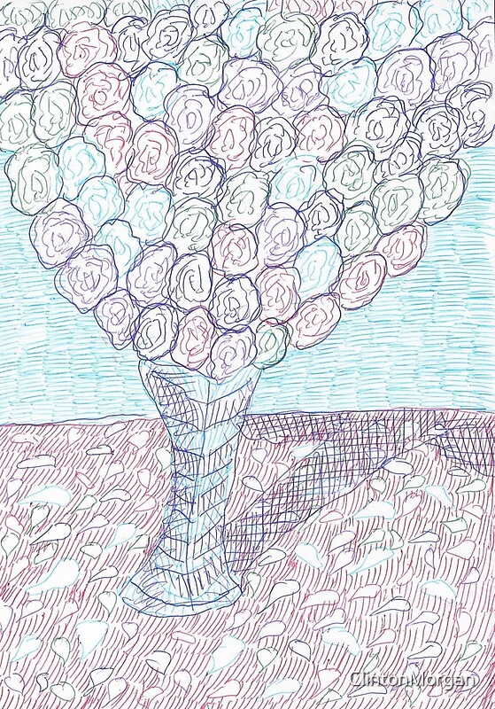 "Biro Flowers" by ClintonMorgan | Redbubble