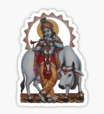 Krishna Stickers | Redbubble