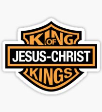 Christian Biker Stickers | Redbubble