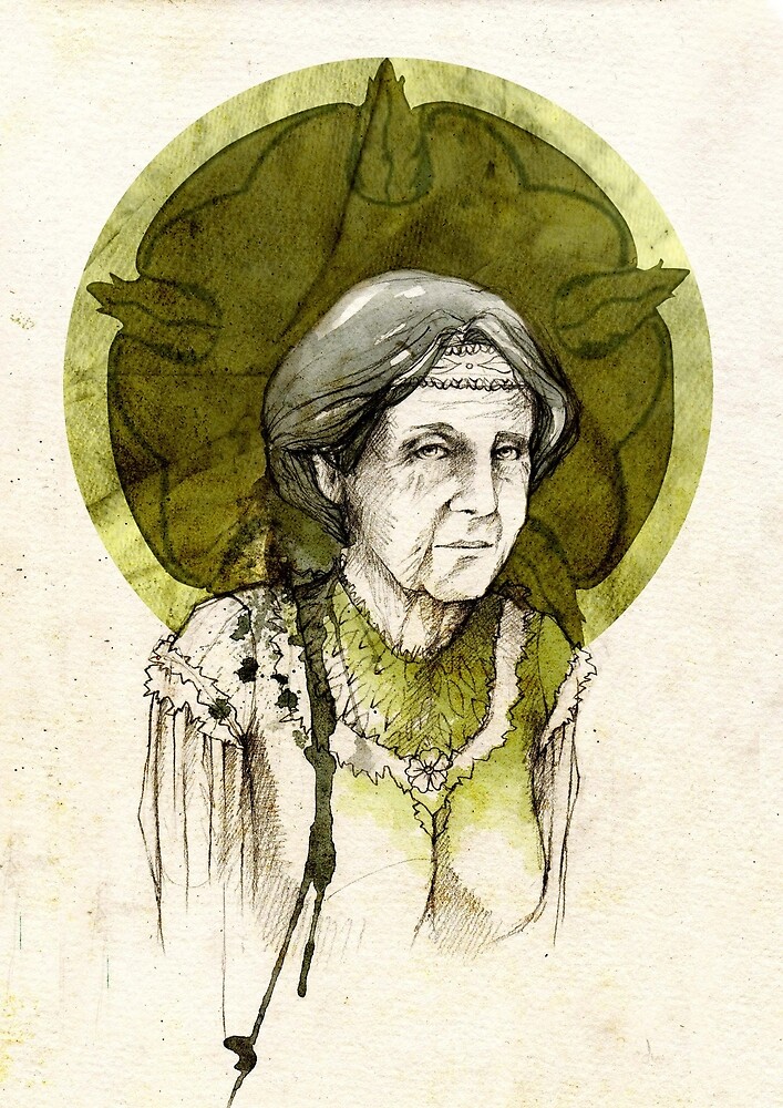 "Olenna Tyrell" by Elia Mervi | Redbubble