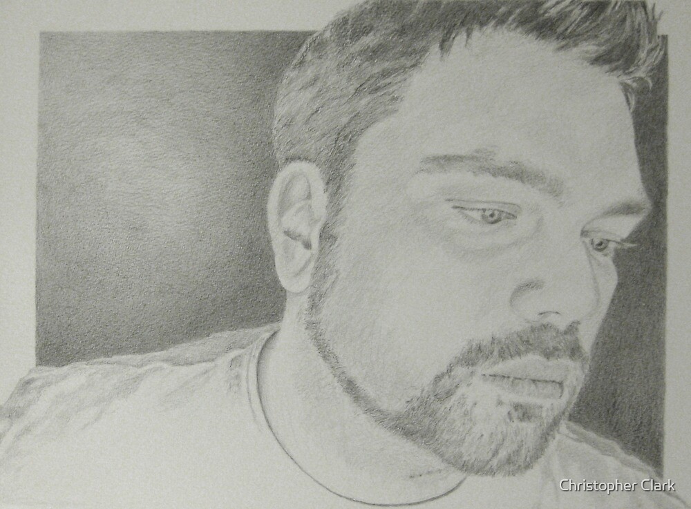 "Self Portrait" by Christopher Clark | Redbubble