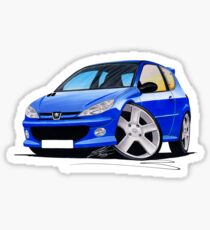 Peugeot 206: Pegatinas | Redbubble