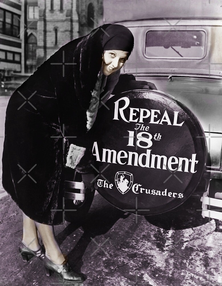 "Repeal Prohibition Woman Protests" by dianegaddis | Redbubble