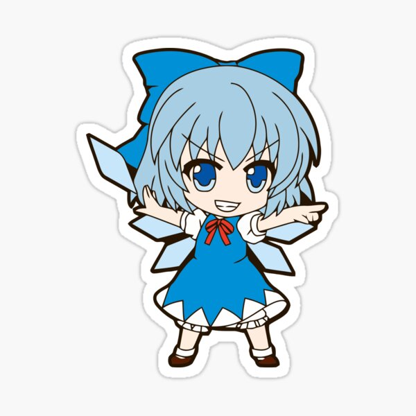 Cirno Stickers | Redbubble