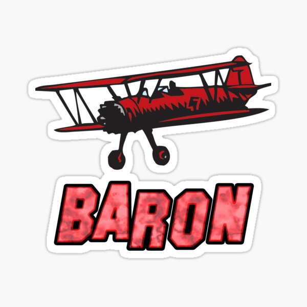 Red Baron Stickers | Redbubble