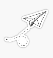 Paper Plane Stickers | Redbubble