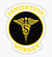 Sanitation Stickers | Redbubble