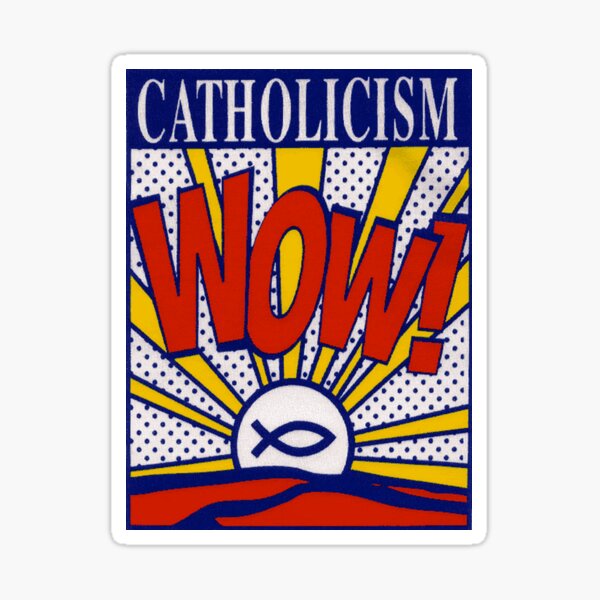 Buddy Christ Stickers | Redbubble