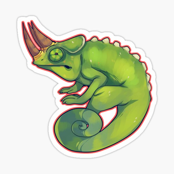 Chameleon Stickers | Redbubble