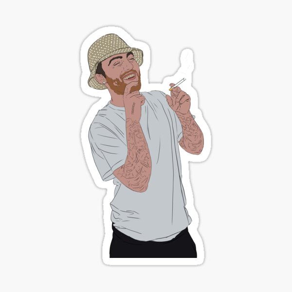 Mac Miller Stickers | Redbubble