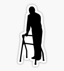 Walking Stick Stickers | Redbubble