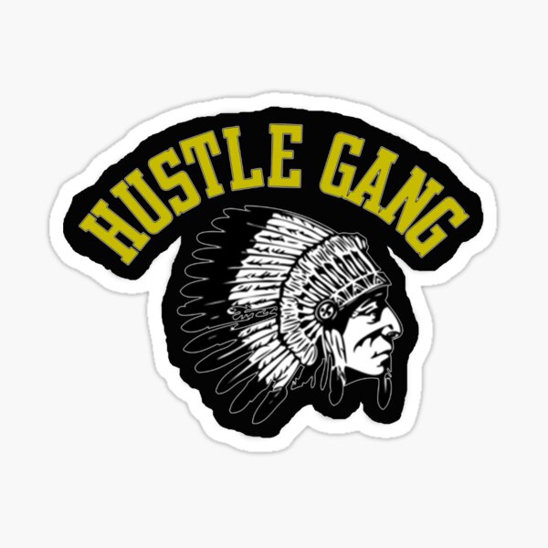 Hustle Gang Stickers | Redbubble