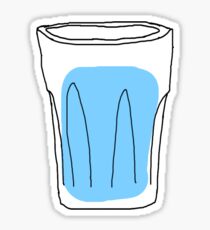 Glass Of Water Stickers | Redbubble