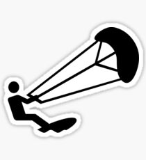 Kitesurfing Stickers | Redbubble