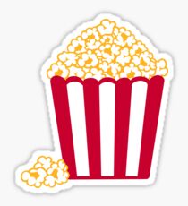 Popcorn Stickers | Redbubble