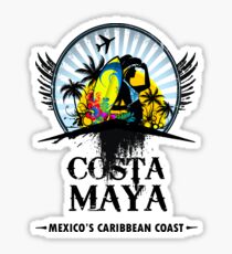 Costa Maya Stickers | Redbubble