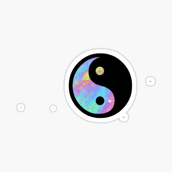 Ying Yang Stickers | Redbubble