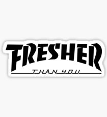 Thrasher Logo Stickers | Redbubble