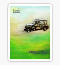 Auto Car Classic Vintage: Stickers | Redbubble