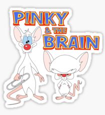 Pinky And The Brain: Sticker | Redbubble