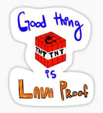 Minecraft Tnt Stickers | Redbubble