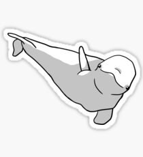 Beluga Whale Stickers | Redbubble
