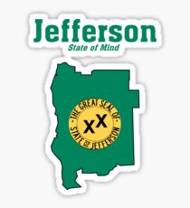 State Of Jefferson Stickers | Redbubble