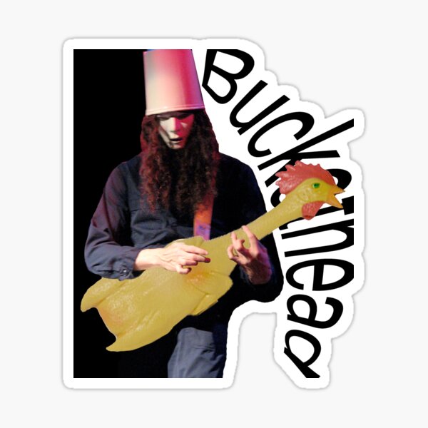 Buckethead Stickers | Redbubble