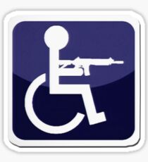 Funny Handicap Stickers | Redbubble
