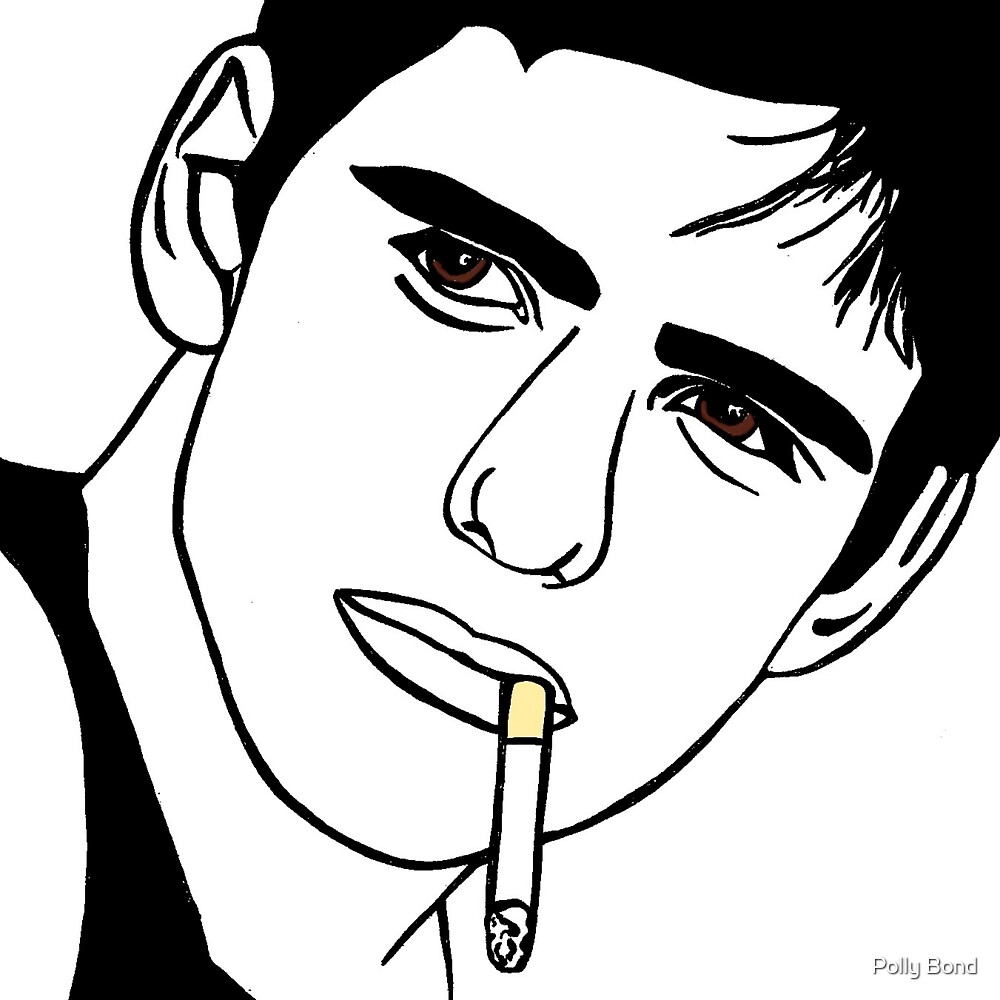 "Matt Dillon" by Polly Bond | Redbubble