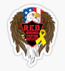 Remember Everyone Deployed Stickers | Redbubble