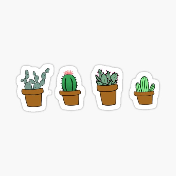 Cactus Stickers | Redbubble